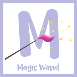 Letter m vocabulary walking mummy Royalty Free Vector Image