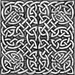 Traditional celtic pattern Royalty Free Vector Image