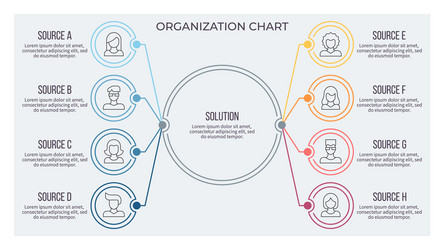 Circle Hierarchy Circular Vector Images (over 220)