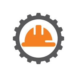 Construction worker hat Royalty Free Vector Image