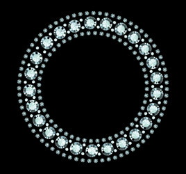 Diamond frame Royalty Free Vector Image - VectorStock