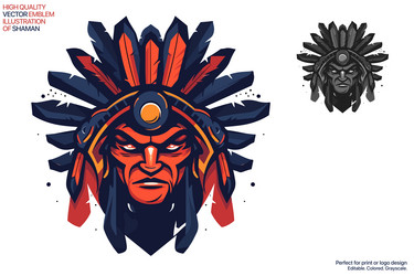 Voodoo Man Shaman Vector Images (70)