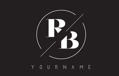 Initial letter sd logo design template sd letter Vector Image