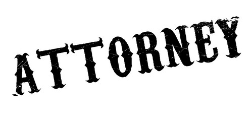 Attorney rubber stamp Royalty Free Vector Image