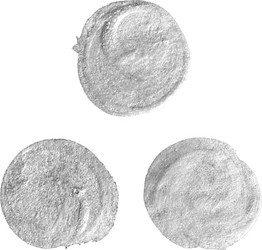 Mint green brush stroke luxury design with silver Vector Image