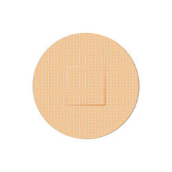 Classic plaster for wounds symbol Royalty Free Vector Image