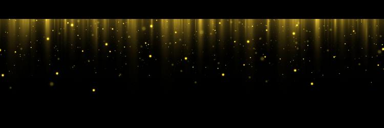 Light vertical gold line dust flying falling rain Vector Image