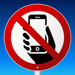 Mobile not Allowed Vector Images (over 1,000)