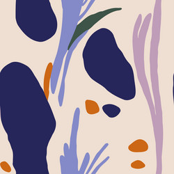 Organic grid pattern Royalty Free Vector Image