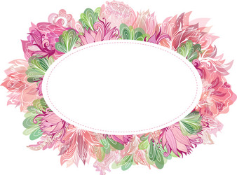 Floral Oval Vector Images (over 5,400)