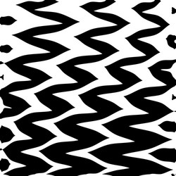 Geometric simple zigzag print wave pattern Vector Image