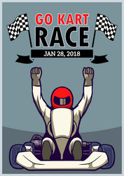 Kart Poster Vector Images (73)
