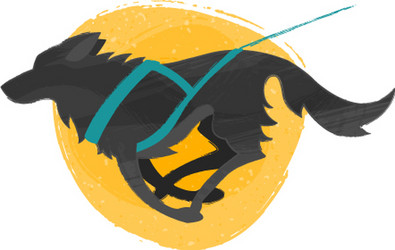 Dog Mushing Vector Images (87)