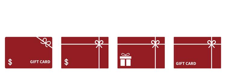 Gift card icon set Royalty Free Vector Image - VectorStock