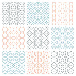 Seamless white pattern Royalty Free Vector Image