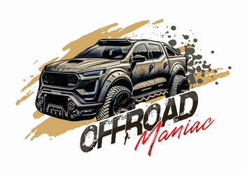 Tuning maniac decal Royalty Free Vector Image - VectorStock