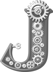 Wrench alphabet Royalty Free Vector Image - VectorStock