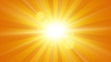 Shiny sun Royalty Free Vector Image - VectorStock