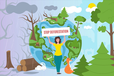 Stop Deforestation Posters For Kids