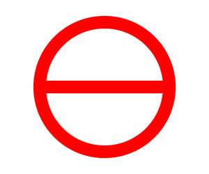Stop sign traffic symbol rules Royalty Free Vector Image