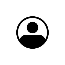 People icon person icon user icon Royalty Free Vector Image