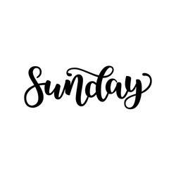 Sunday Calligraphy Vector Images (over 1,400)