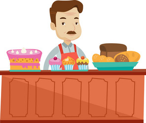 Man Behind Counter Vector Images (over 120)