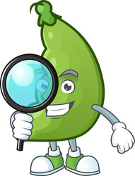 Detective Beans Cartoon Vector Images (99)