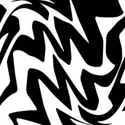 Geometric simple zigzag print wave pattern Vector Image