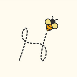 Bee Outline Simple Vector Images (over 1,800)
