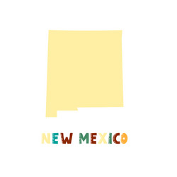 New Mexico State Shape Outline Vector Images (over 170)