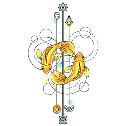 Geometric Fish Tattoo Vector Images (over 500)