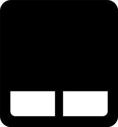 Touchpad icon Royalty Free Vector Image - VectorStock