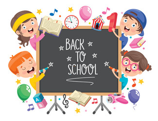 Children concept design Royalty Free Vector Image