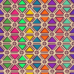 Filipino traditional yakan pattern Royalty Free Vector Image