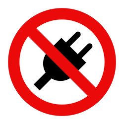 Plug icon Royalty Free Vector Image - VectorStock