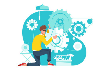 Engineer Vector Images (over 710,000)