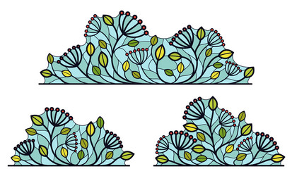 Floral Header and Footer Vector Images (over 510)