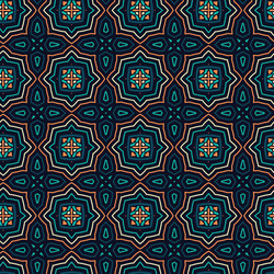 African vibes seamless pattern in ethnic tribal Vector Image