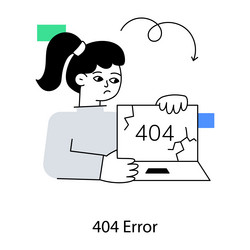 Downloading error Royalty Free Vector Image - VectorStock