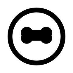 Signboard promoting a pet shop Royalty Free Vector Image