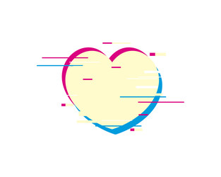 Glitch Heart Vector Images (over 370)