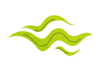 Stinky green cloud concept Royalty Free Vector Image