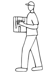 Delivery Man Vector Images (over 53,000)