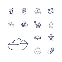 5 little icons Royalty Free Vector Image - VectorStock