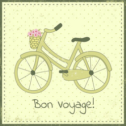 Valentine day cute cartoon card Royalty Free Vector Image