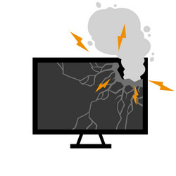 Broken Tv Vector Images (over 2,500)