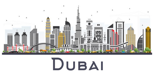 Dubai Royalty Free Vector Image - VectorStock
