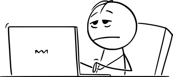 Stickman Computer Vector Images (over 350)