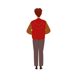 Man Standing Back Vector Images (over 3,900)